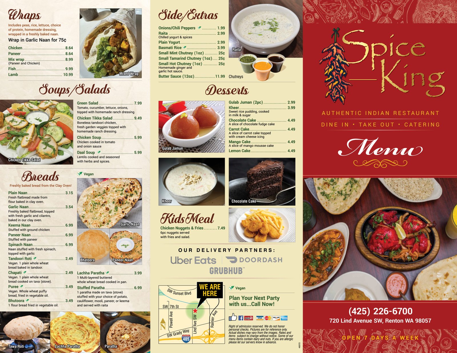 MENU – spiceking-renton.com